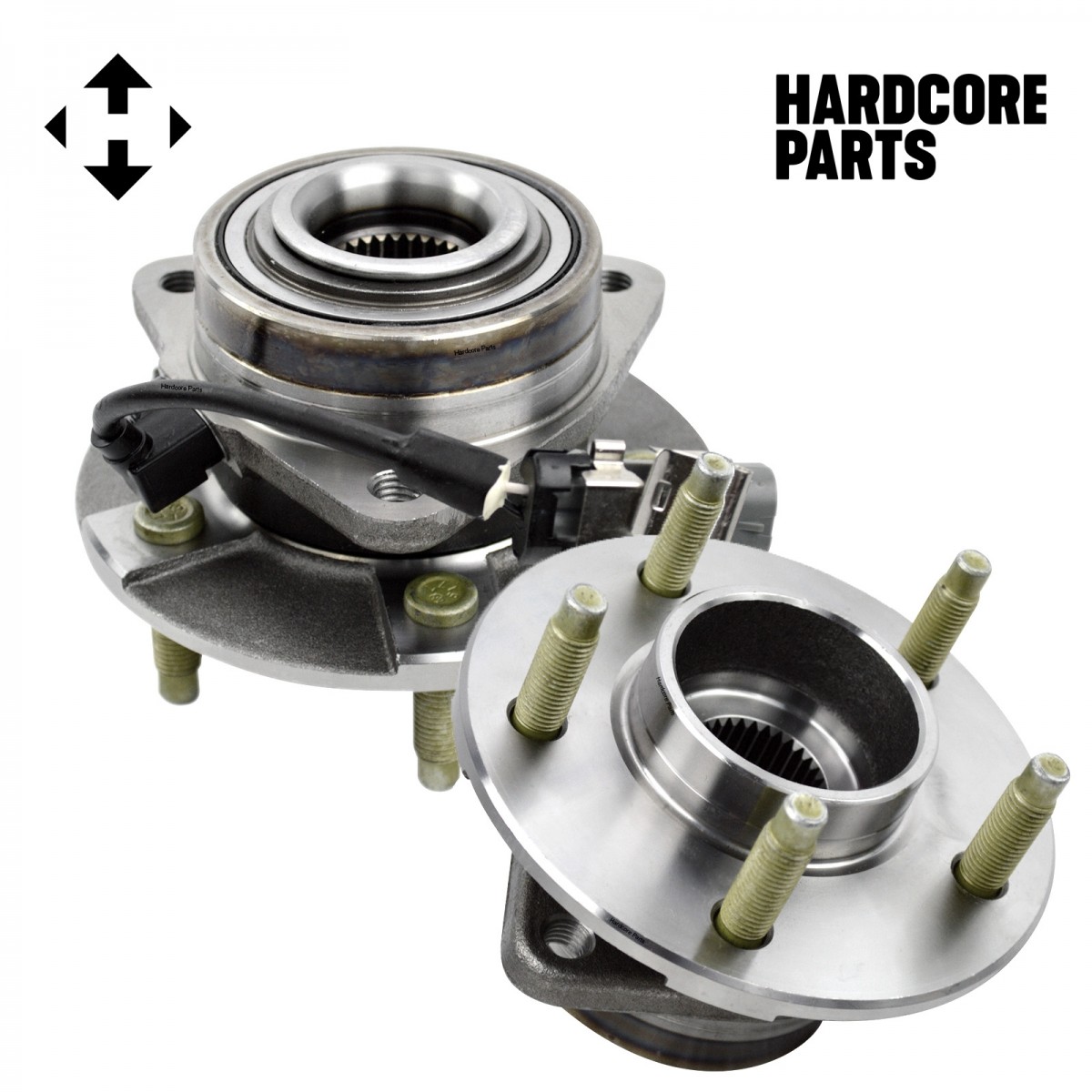 Wheel Hub Bearing Assembly Chevy Equinox Pontiac Torrent 2 QTY