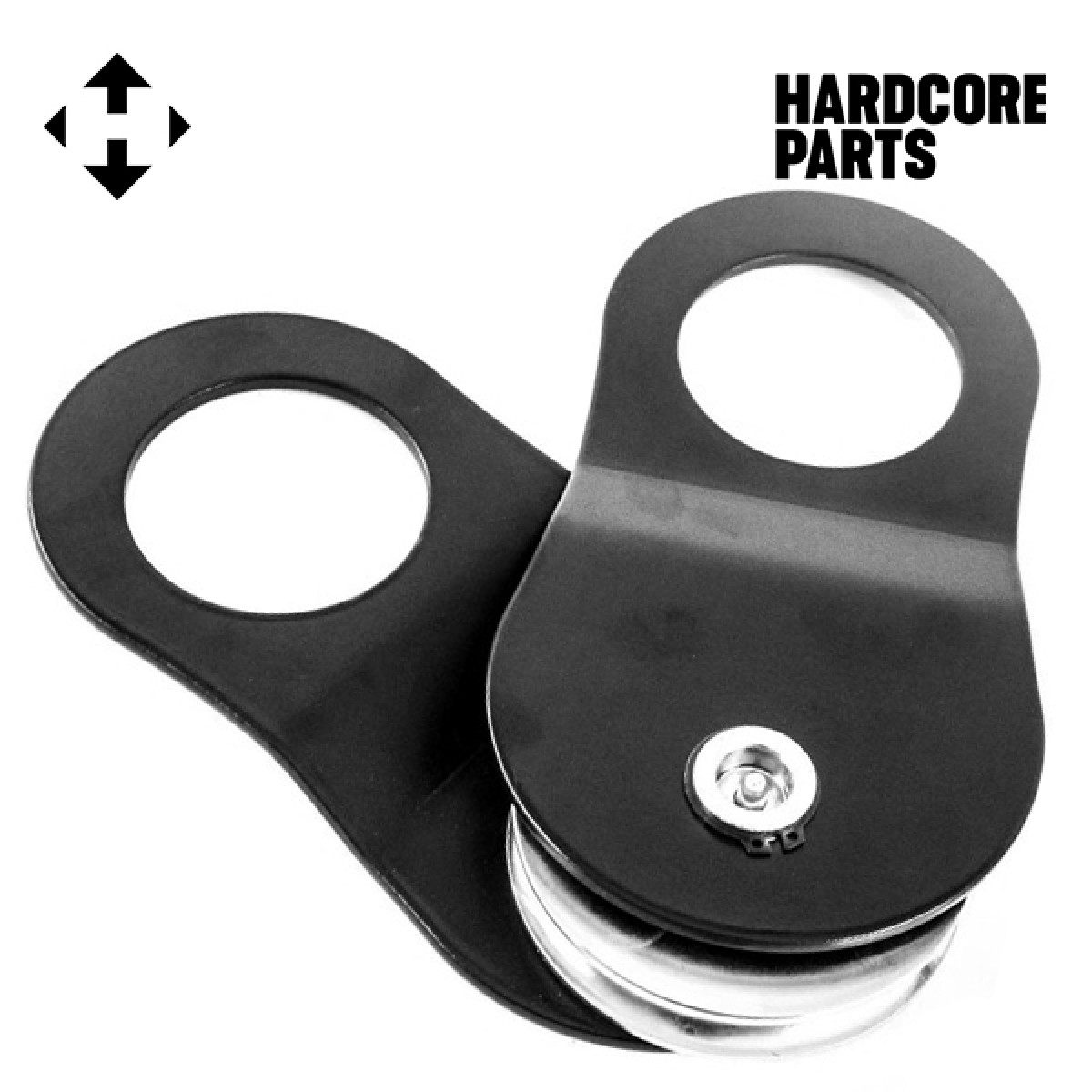 10 Ton Snatch Block Winch Pulley Recover - Off Road ATV UTV