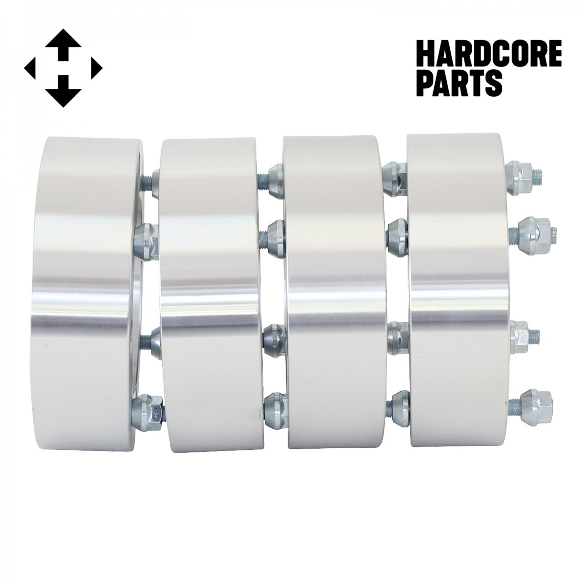 4" (2" per side) ATV Wheel Spacers 4 QTY