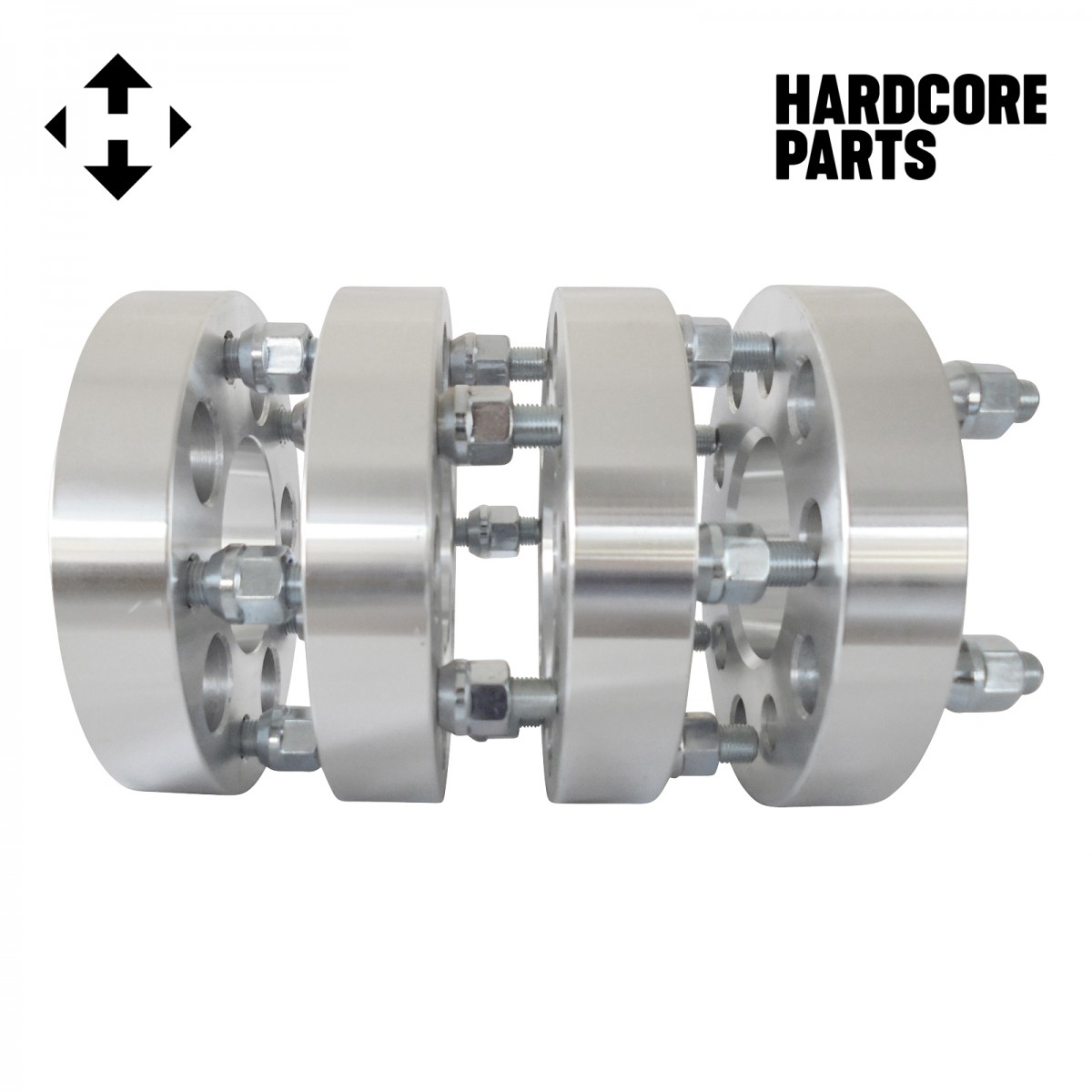 Wheel Adapters 5x4.5 to 5x5 1.25"(32mm) 5 QTY