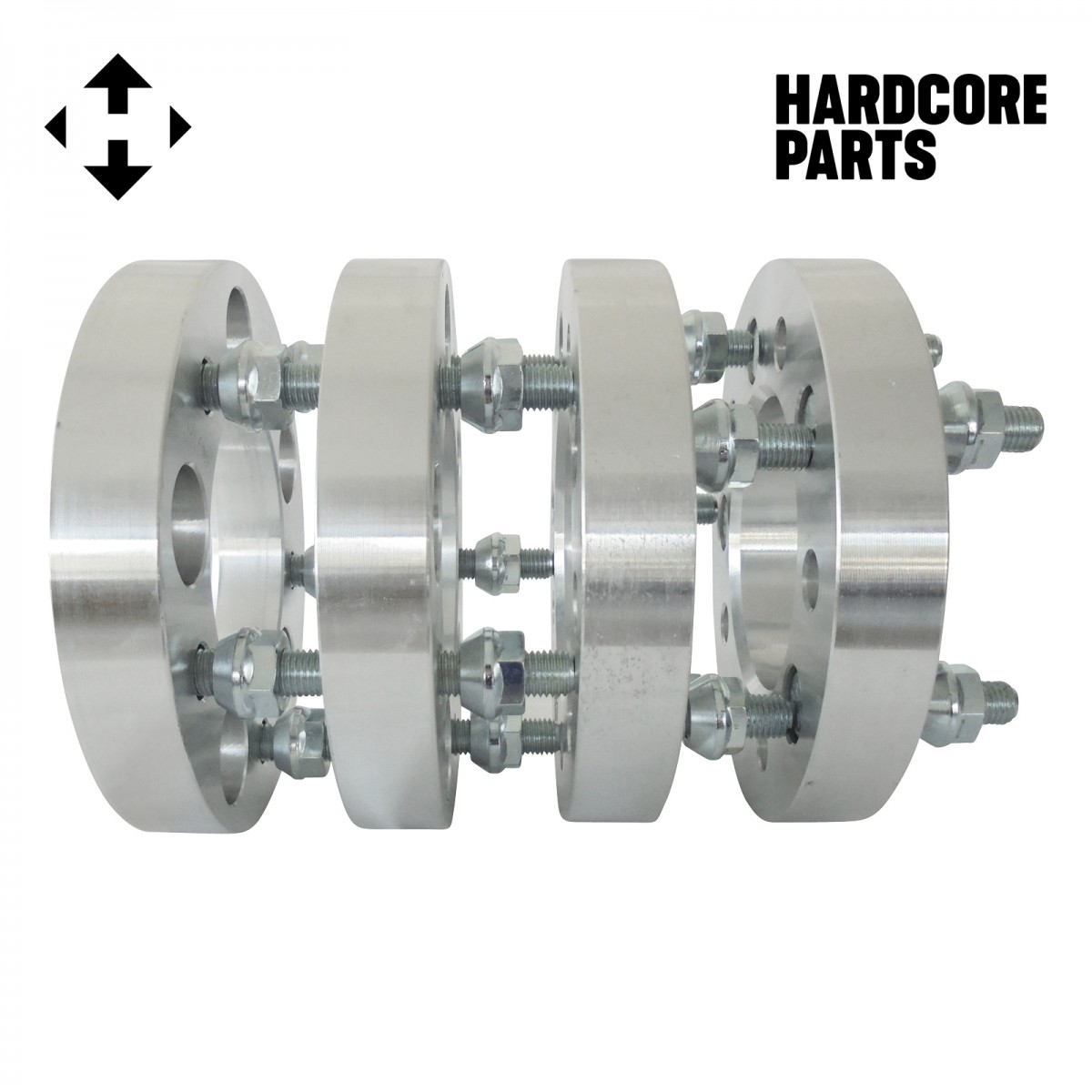 2" 5 X 4.75 Wheel Spacers Adapters 4 QTY