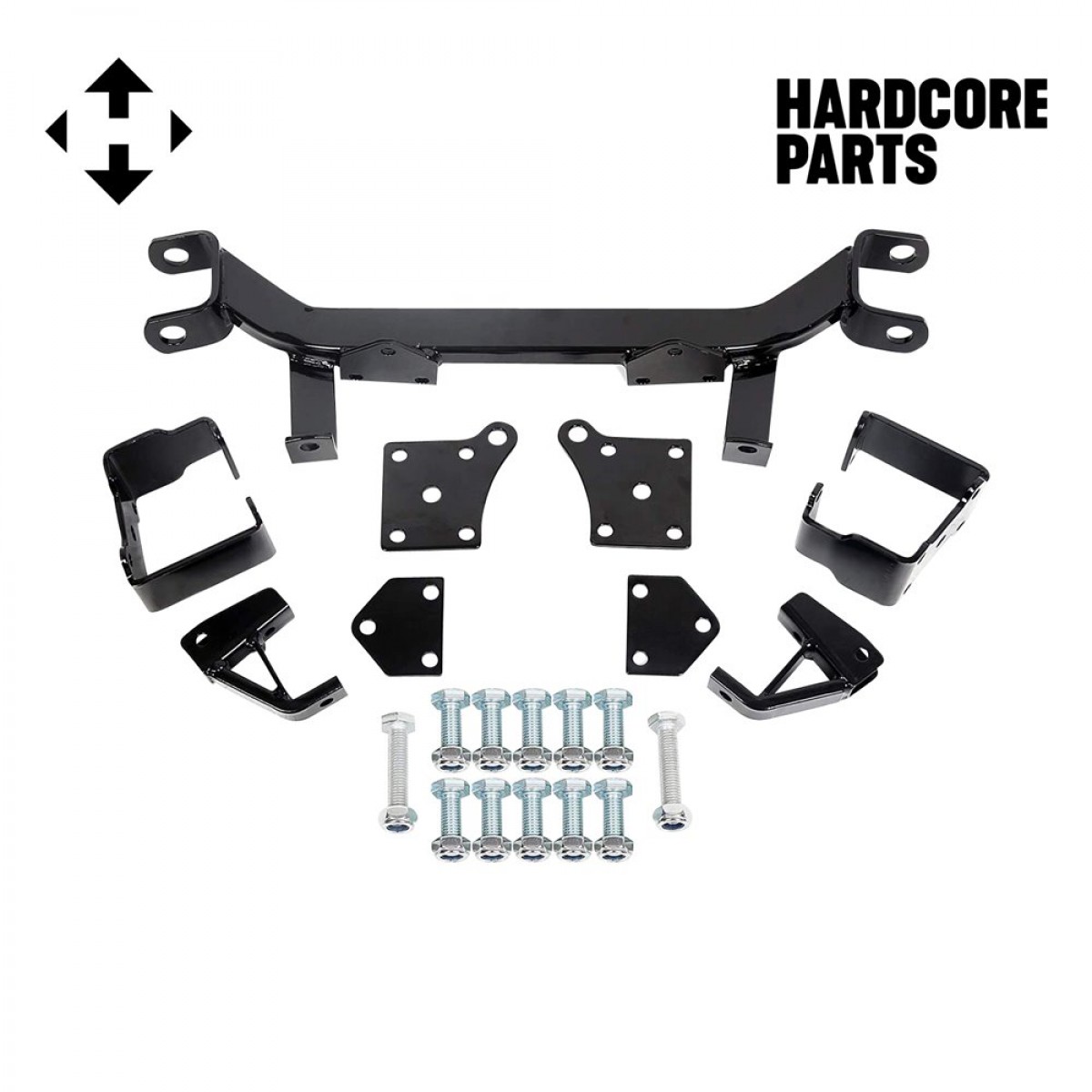 6" Drop Axle Lift Kit for EZGO TXT/PDS (1994.5-2001.5) Electric Golf Cart