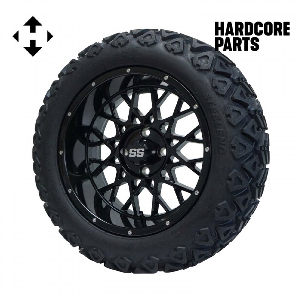 6" A-Arm Lift Kit with 15" Wheel and Tire Combo fits Yamaha Drive (G29)