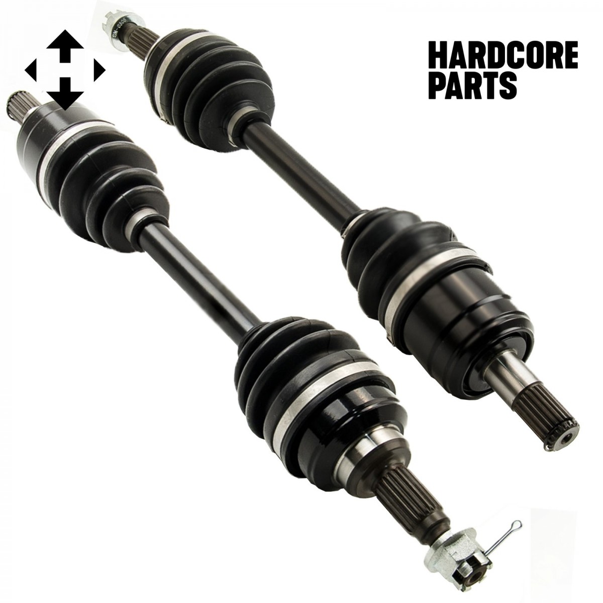 Front Left & Right CV Axle, Honda TRX 300 Fourtrax 1988-2000 2 QTY