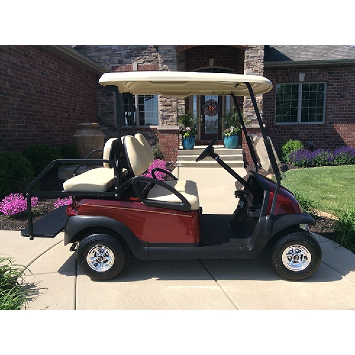 Golf Cart 8" Wheel Covers Hubcaps - EZGO 4 QTY