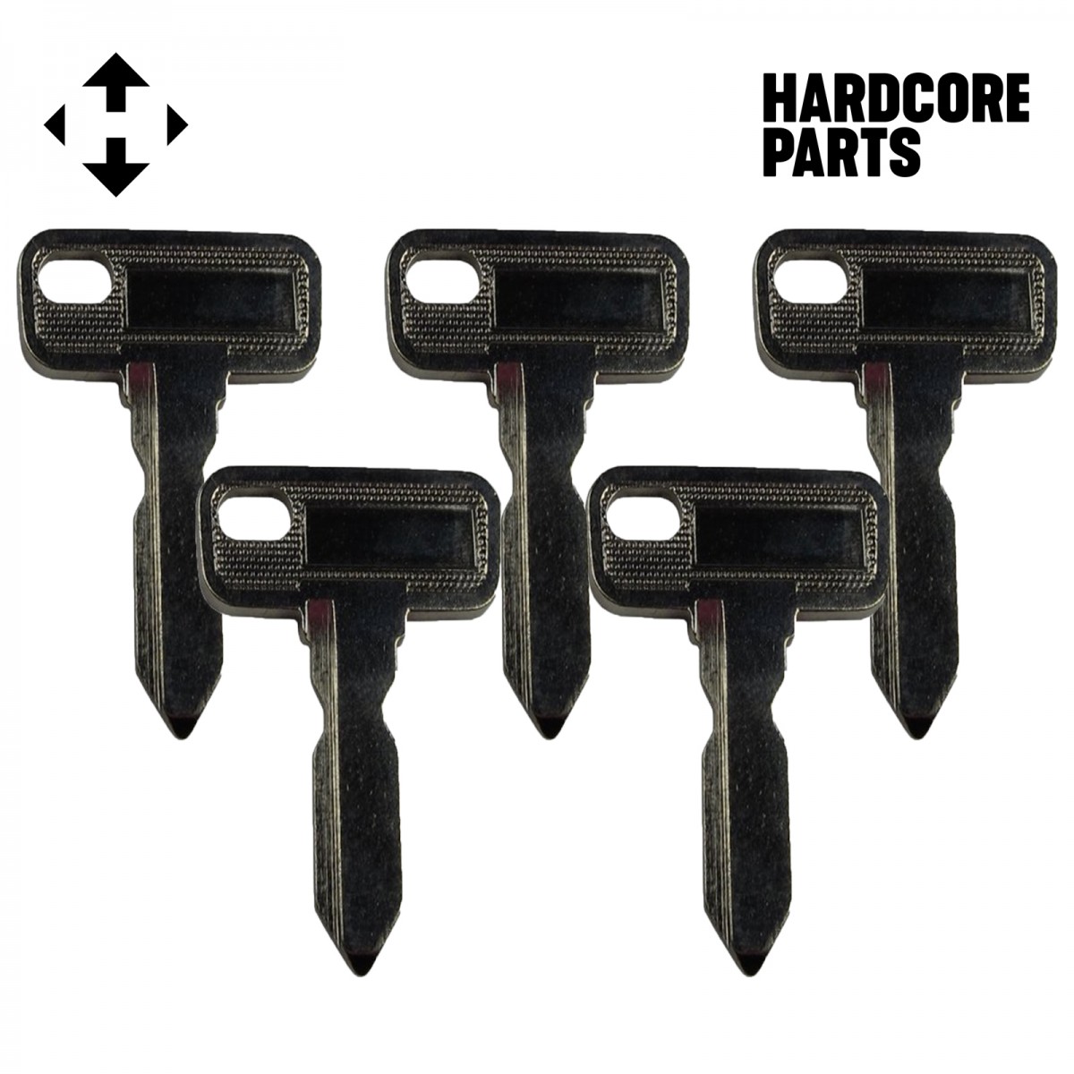 Golf Cart Replacement Key | 1982-UP 5 QTY