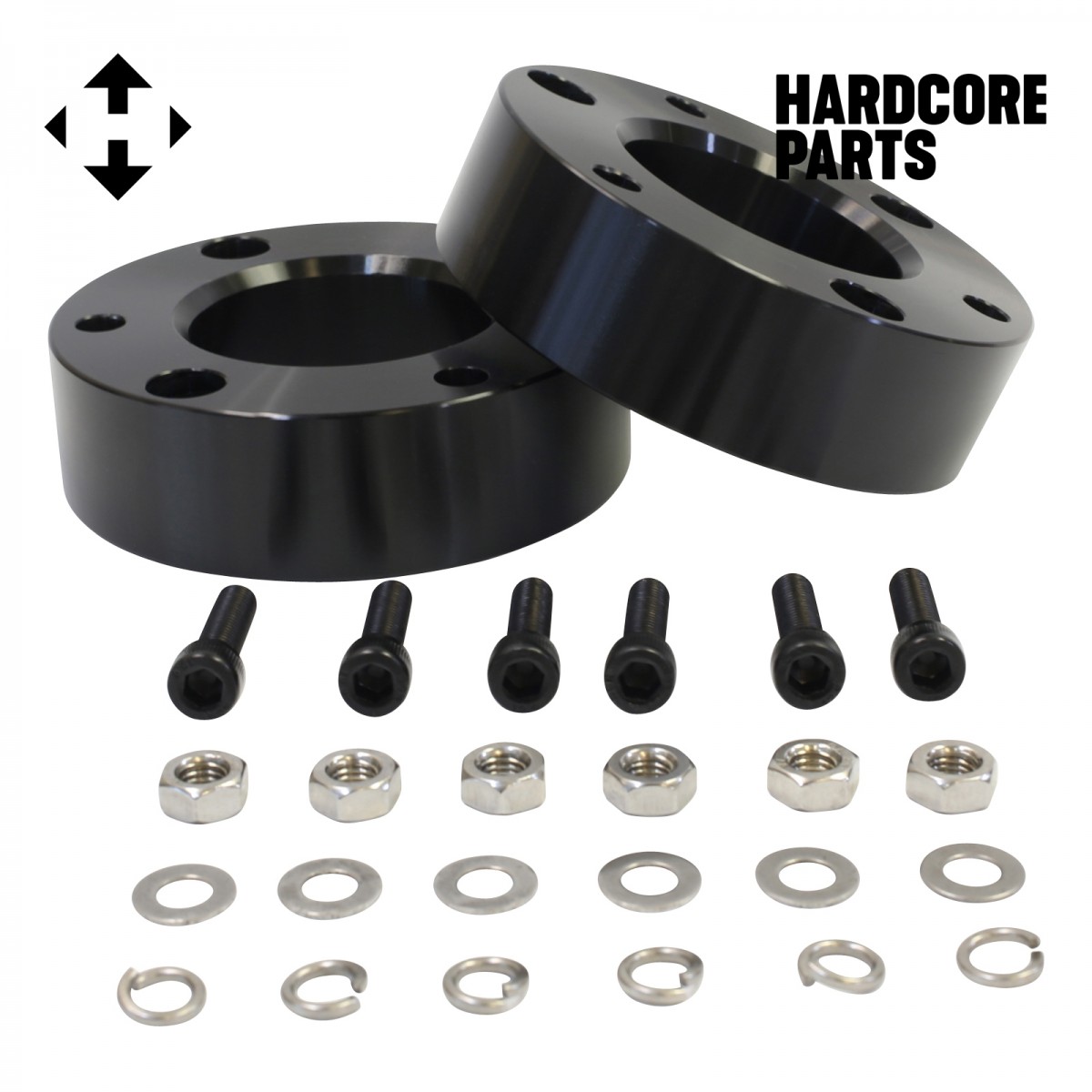 3" Front 2" Rear Lift Leveling Kit 2007-2018 Compatible with Chevrolet ...