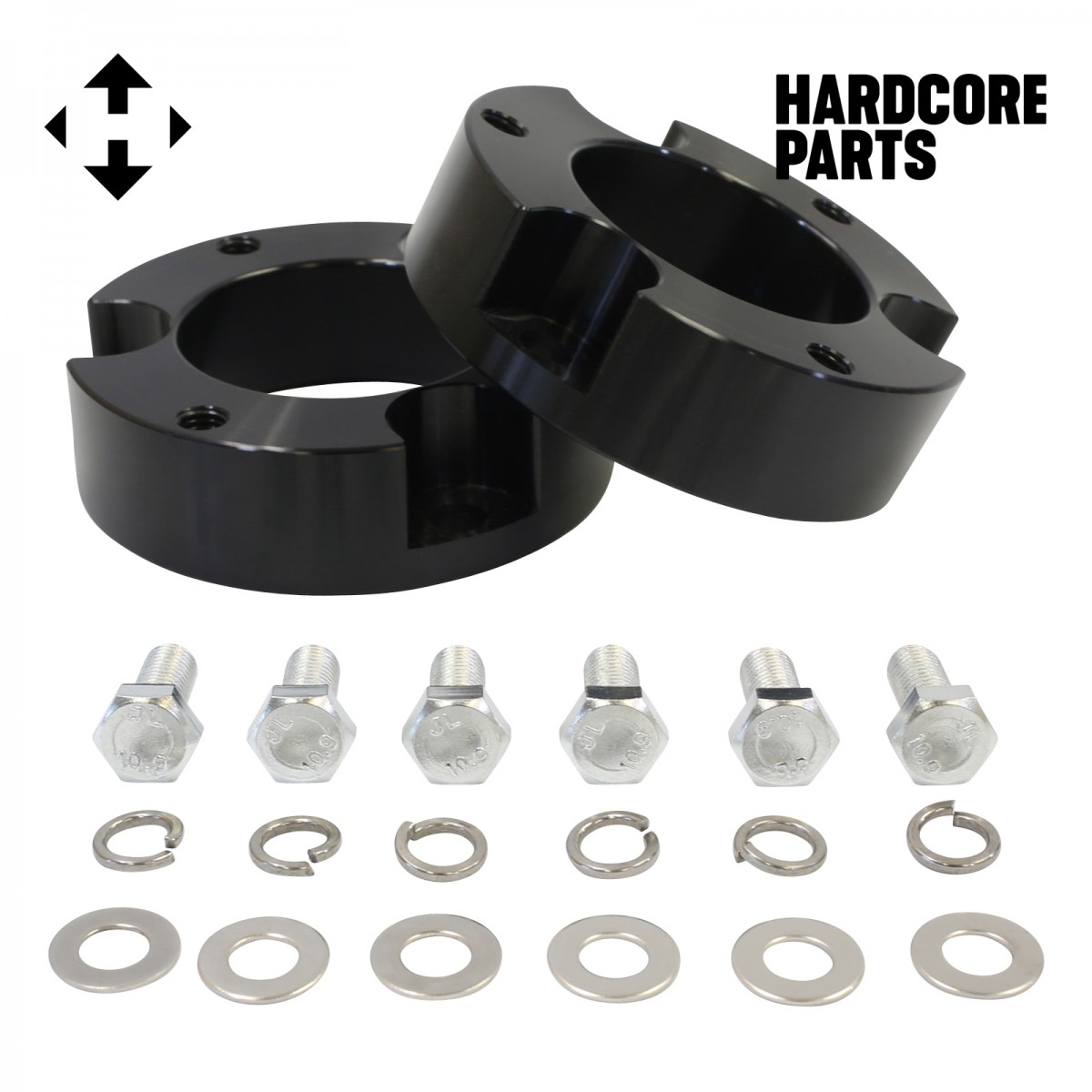 2" Front 2" Rear Lift Leveling Kit + Diff Drop Kit Fits 1995-2004 ...